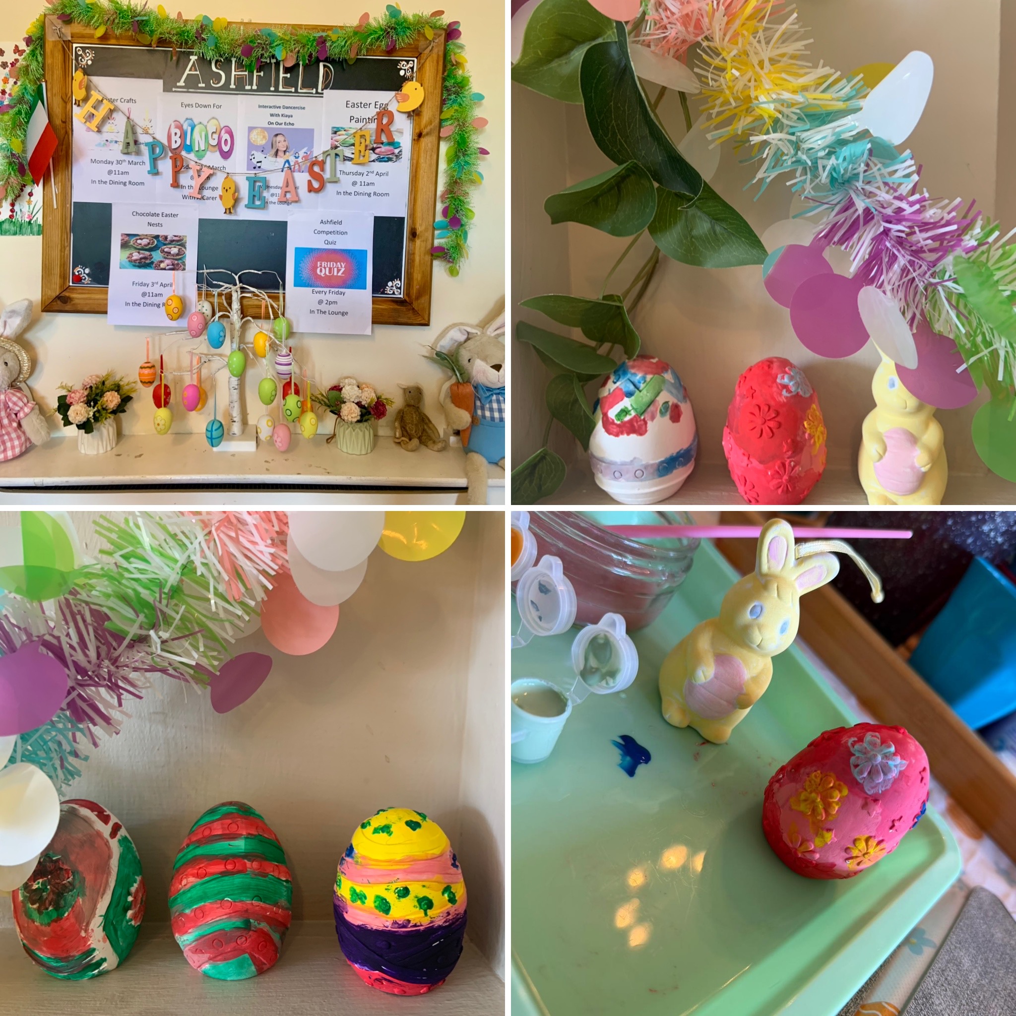 Easter Preparations Bring Colour to Ashfield - South West Care Homes