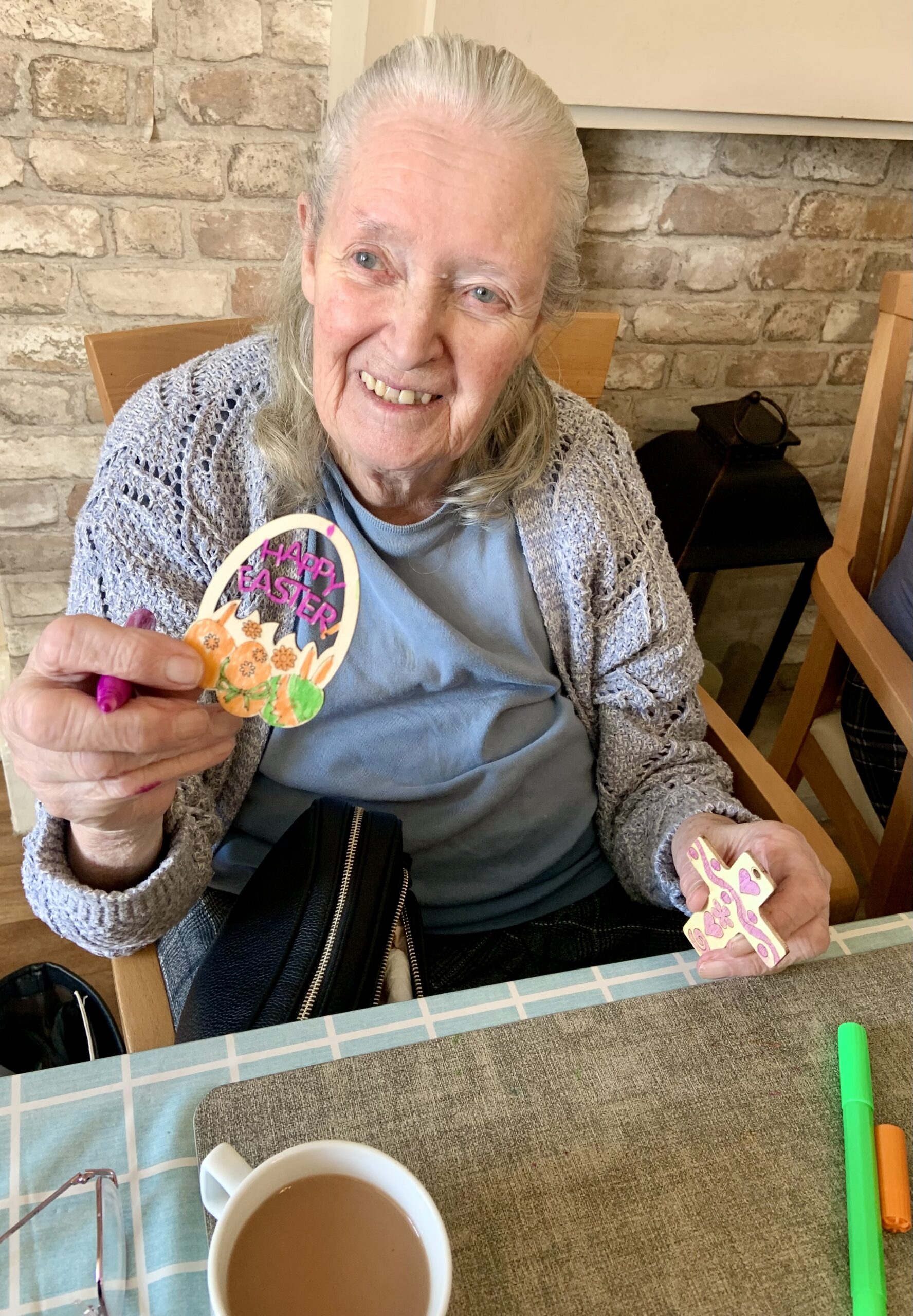 A Relaxing Afternoon of Easter Crafts at Ashfield - South West Care Homes